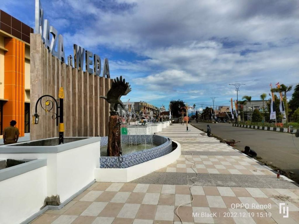 Belum 100 Persen Rampung, Plaza Weda Dresmikan Besok | Harian Halmahera